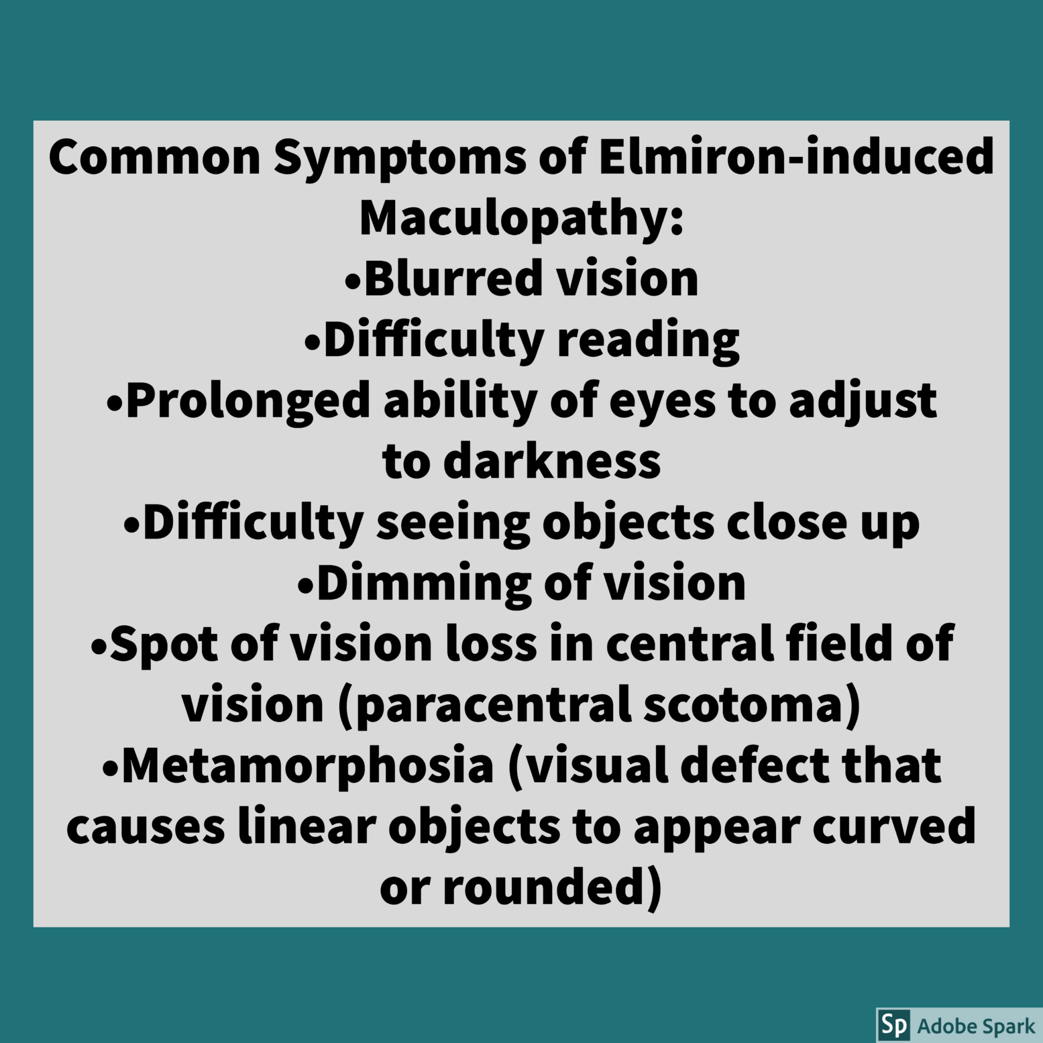 Eye Problems Caused by Elmiron?